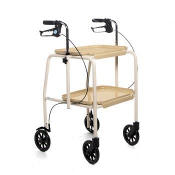 Trolley Walker With Handbrakes - Adjustable Height - Independent Living ...