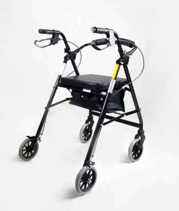 Hero Medical Seat Walker - Rollator - Four Wheeled Walker - Independent ...