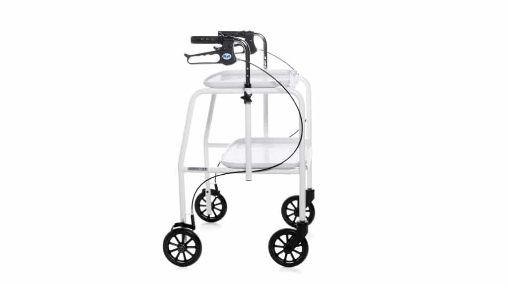 Trolley Walker With Handbrakes - Adjustable Height - Independent Living ...