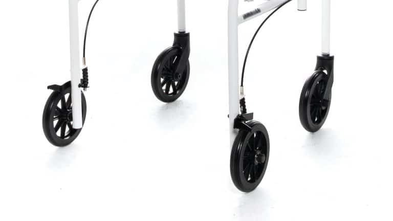 Trolley Walker With Handbrakes - Adjustable Height - Independent Living ...
